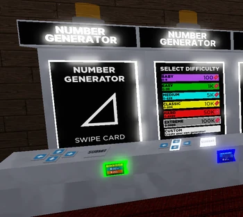 Number Generator | Cornerstone Arcade Roblox Wiki | Fandom
