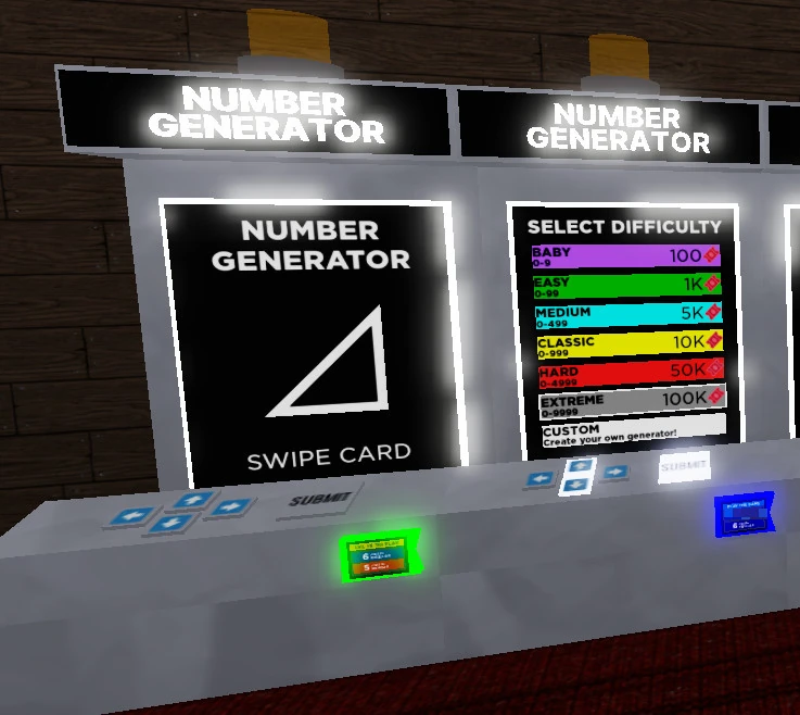 Number Generator | Cornerstone Arcade Roblox Wiki | Fandom