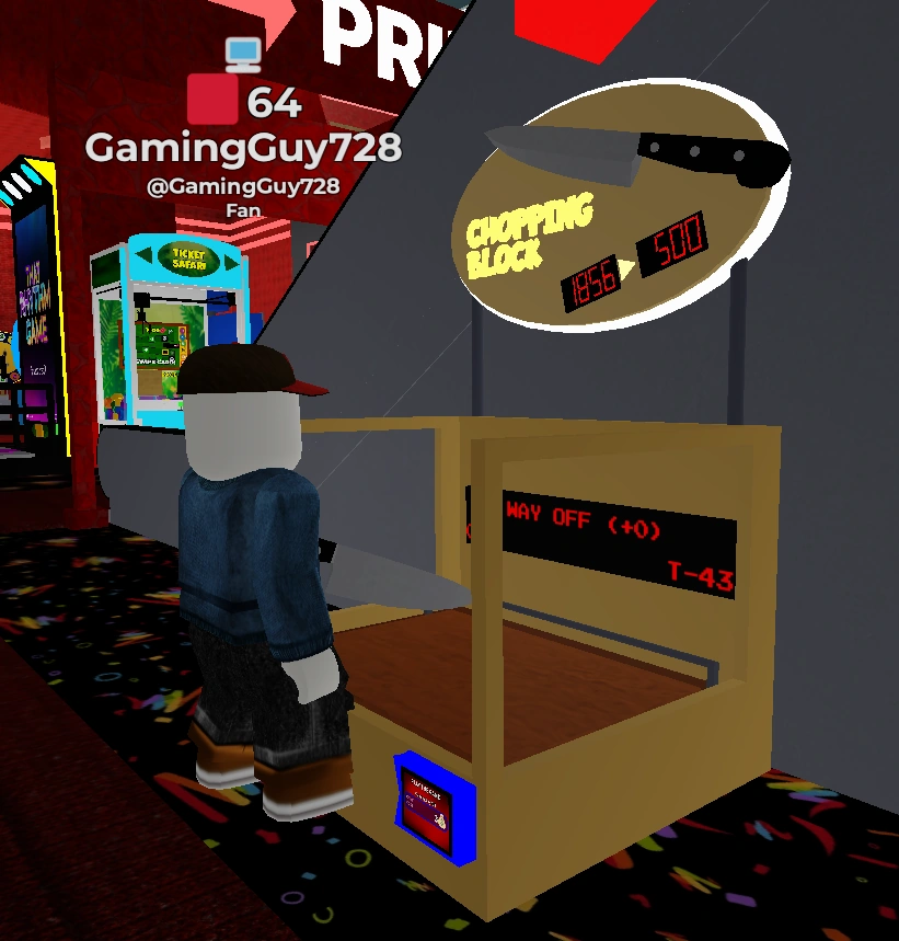 Chopping Block | Cornerstone Arcade Roblox Wiki | Fandom
