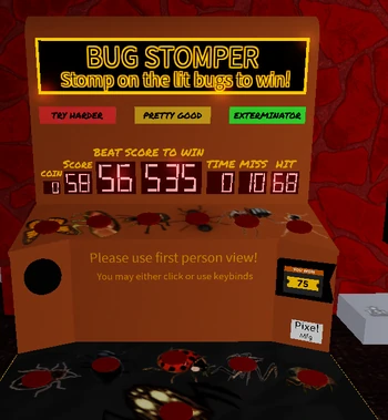 Bug Stomper | Cornerstone Arcade Roblox Wiki | Fandom