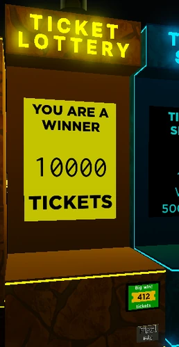 Lottery Games | Cornerstone Arcade Roblox Wiki | Fandom