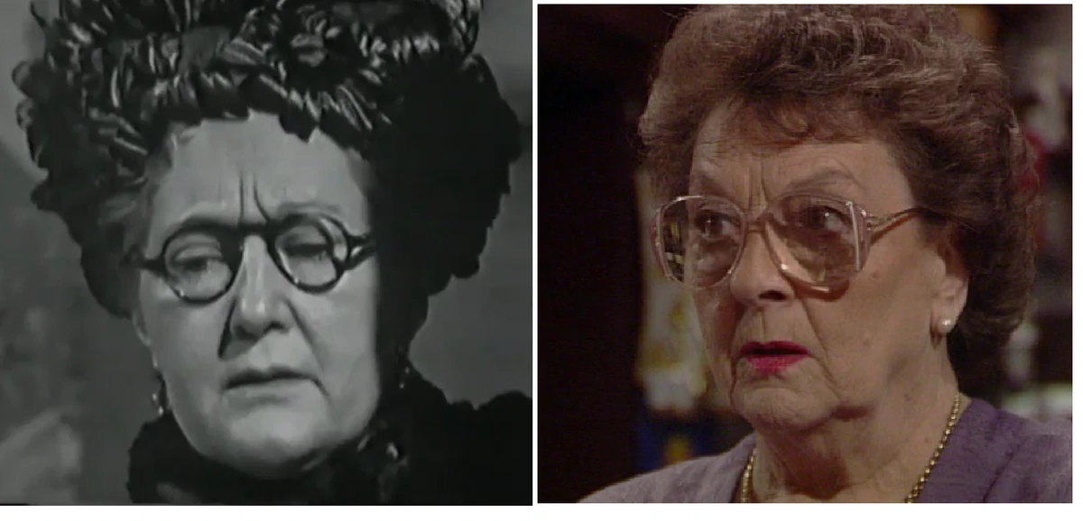 Betty Turpin meeting Martha Longhurst in 1962 | Coronation Street Past ...