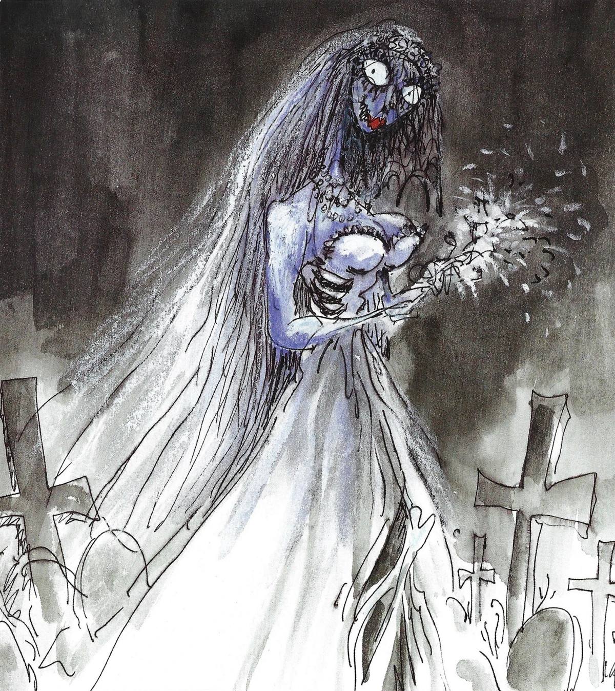 Tim Burton Corpse Bride Drawings