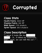 Classes (S/K) | Official Corrupted Crossroads Wiki | Fandom