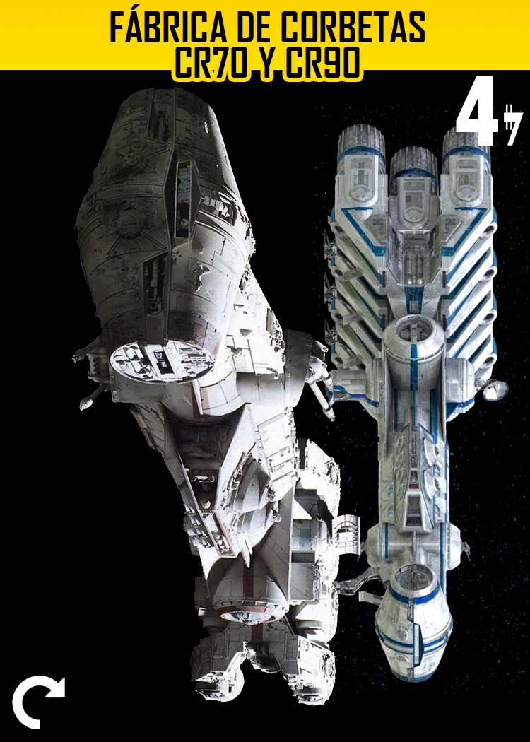 Fábrica de corbetas CR70&CR90 | Wiki Coruscant | Fandom