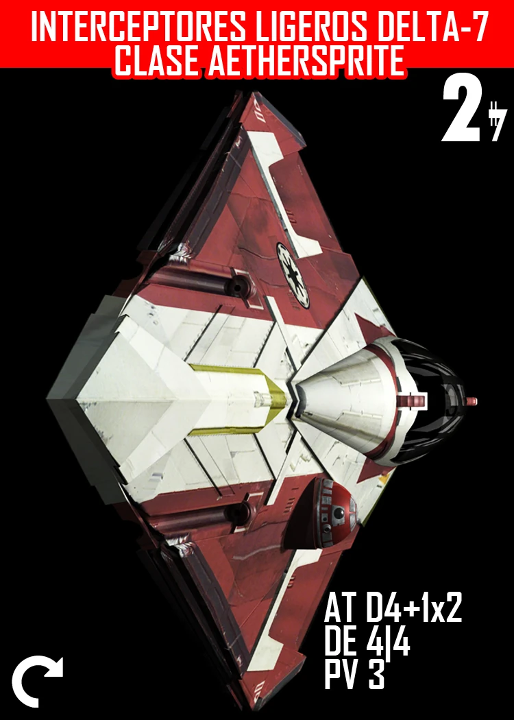 Interceptores ligeros Delta-7 clase Aethersprite | Wiki Coruscant | Fandom
