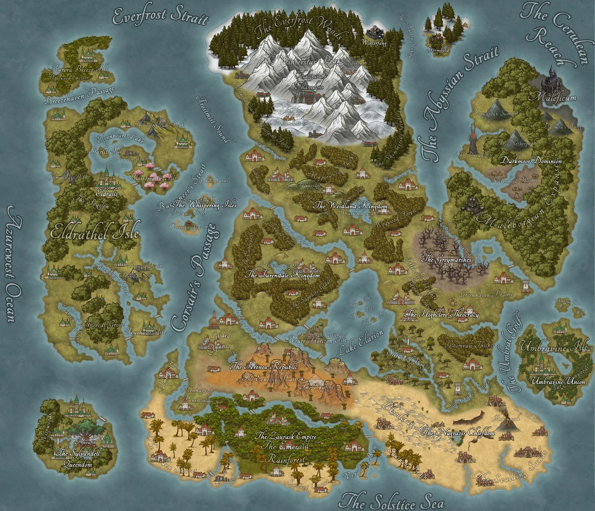 World Map | Corvalis Wiki | Fandom