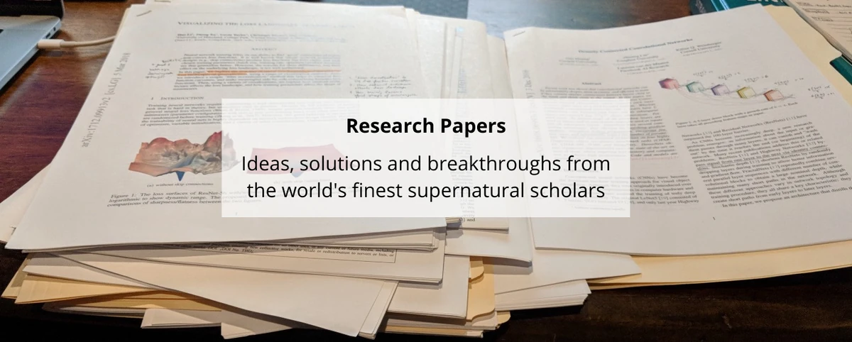 Research Papers | Cosmic Academy Wiki | Fandom