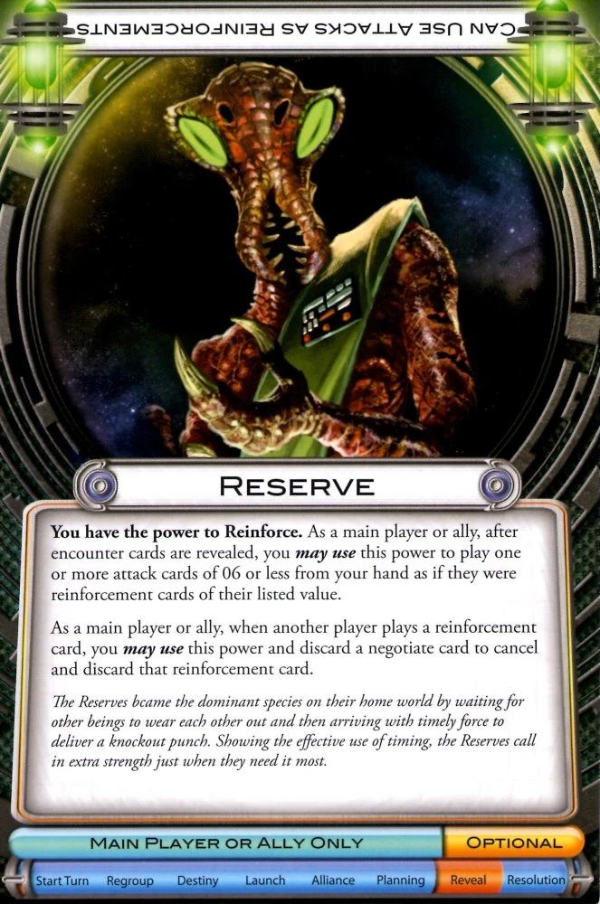 Reserve | Cosmic Encounter Wiki | Fandom