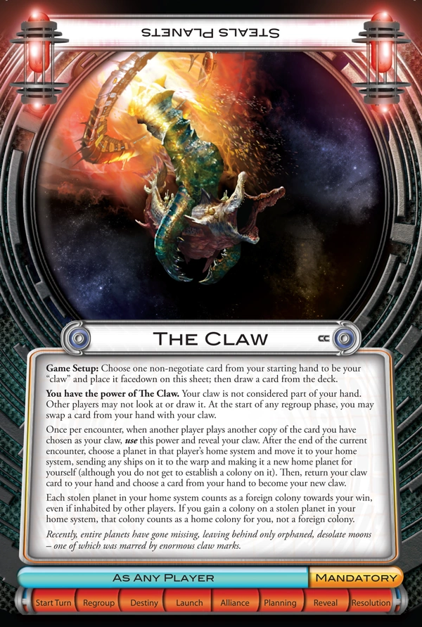The Claw | Cosmic Encounter Wiki | Fandom