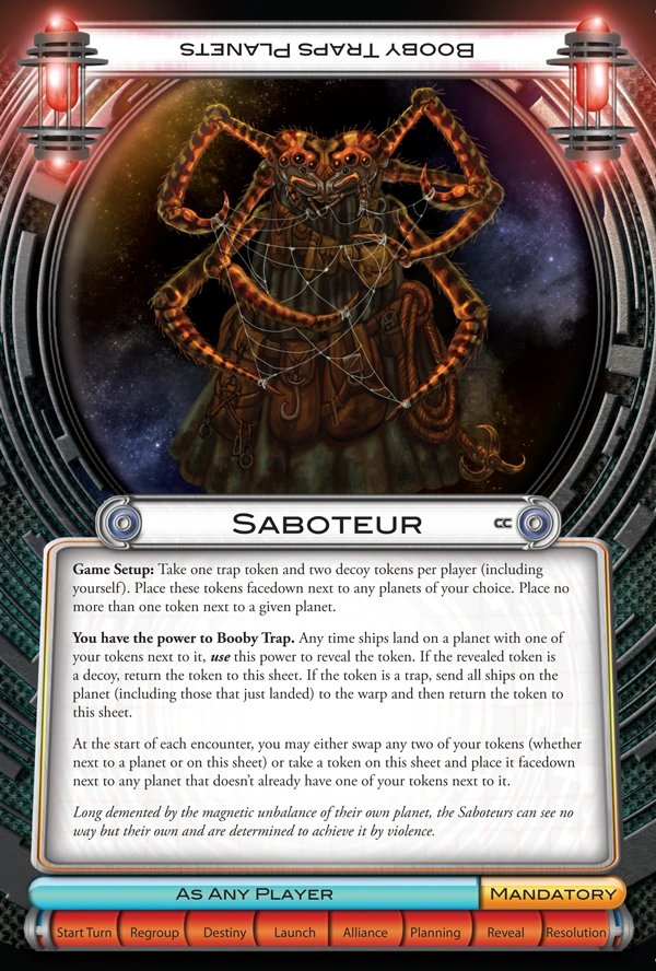 Saboteur | Cosmic Encounter Wiki | Fandom