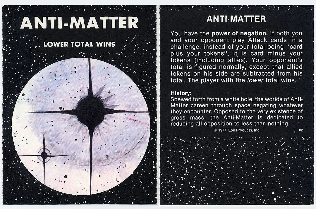 Anti-Matter | Cosmic Encounter Wiki | Fandom