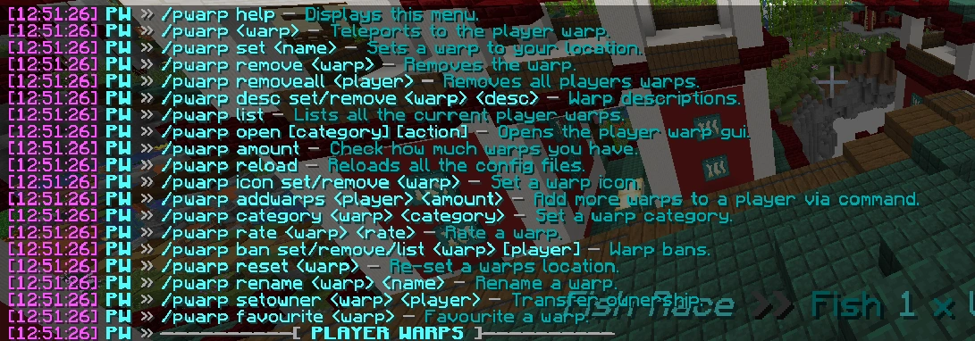 Player Warps (Solis) | CosmicMC Wiki | Fandom