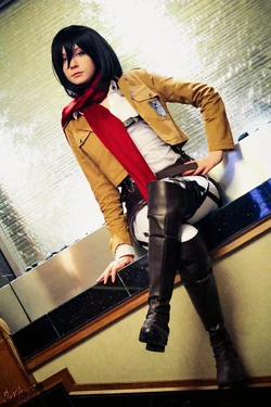 Mikasa Abs Cosplay