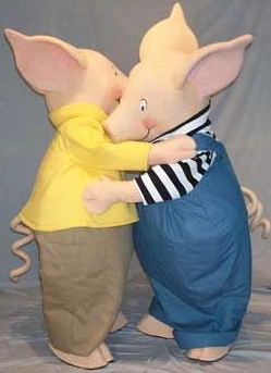 Toot and Puddle | Costumed Characters Wiki | Fandom