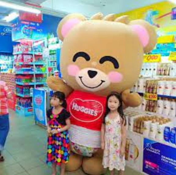 Huggies Bear | Costumed Characters Wiki | Fandom