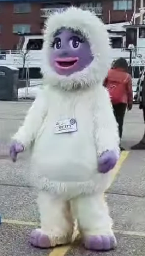 Betty Yeti | Costumed Characters Wiki | Fandom