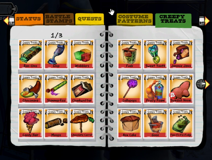 Category:Game items | Costume Quest Wiki | Fandom