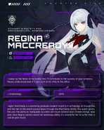 Regina MacCready | Counter:Side Wiki | Fandom