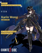 Karin Wong | Counter:Side Wiki | Fandom