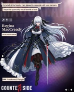 Regina MacCready | Counter:Side Wiki | Fandom