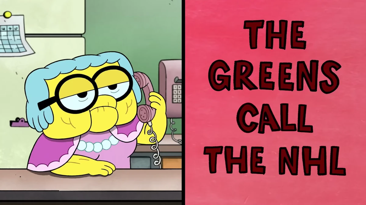 The Greens Call the NHL | Big City Greens Wiki | Fandom