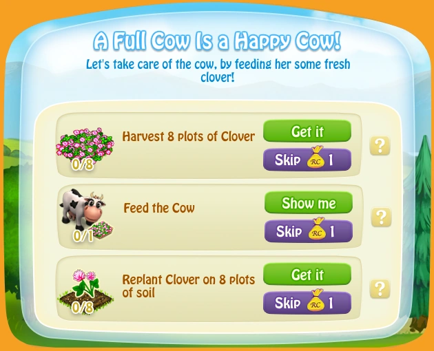 A Full Cow Is a Happy Cow! (Quest) | Country Life Game Wiki | Fandom