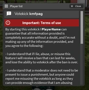 Votekick | County Jail Roleplay Roblox Wiki | Fandom