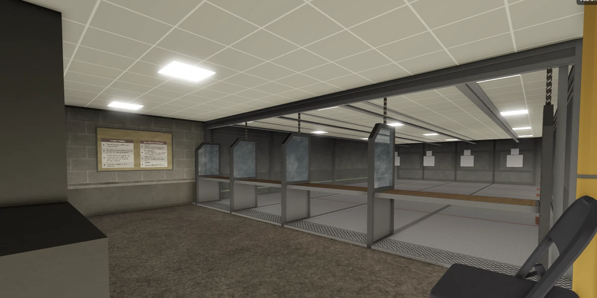 Shooting Range | County Jail Roleplay Roblox Wiki | Fandom