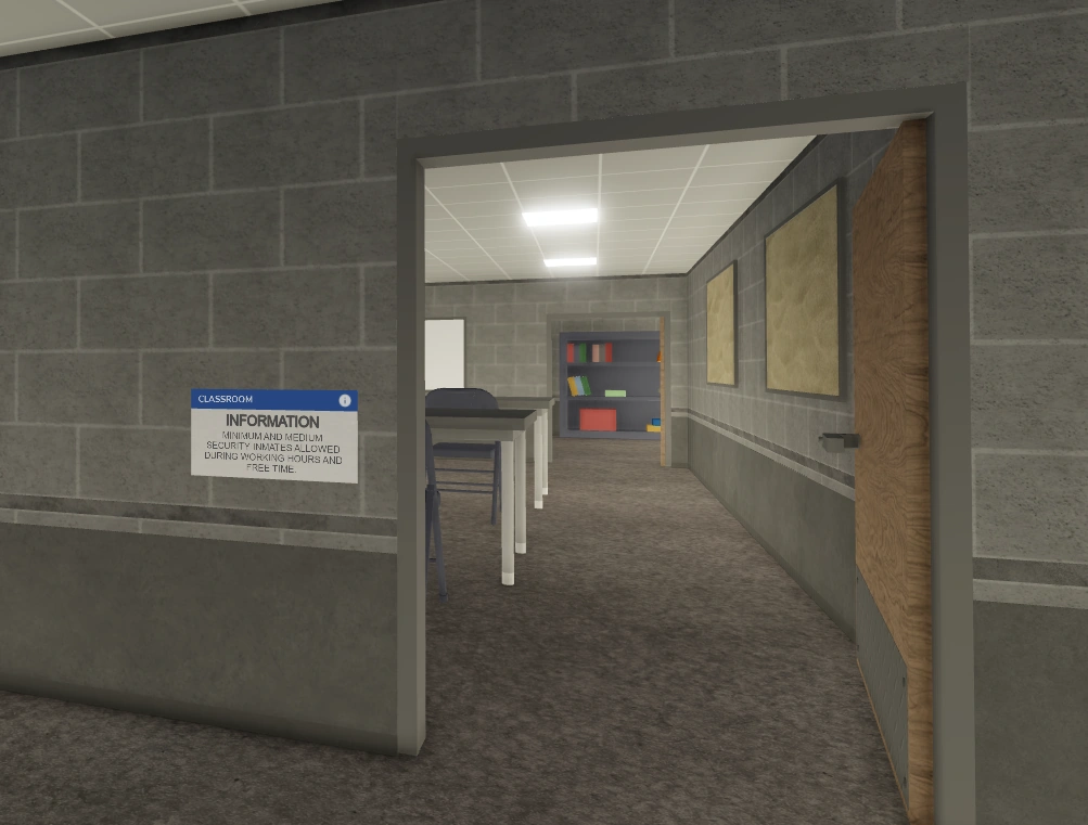 Classroom | County Jail Roleplay Roblox Wiki | Fandom