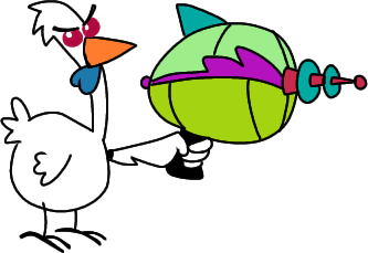 Space Chicken | Courage the Cowardly Dog | Fandom