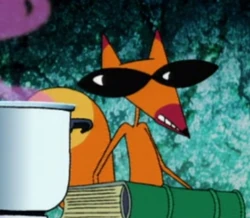 Courage The Cowardly Dog Fox Katz Courage The Cowardly Dog GIF Katz