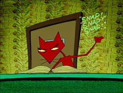 Katz Courage The Cowardly Dog Human