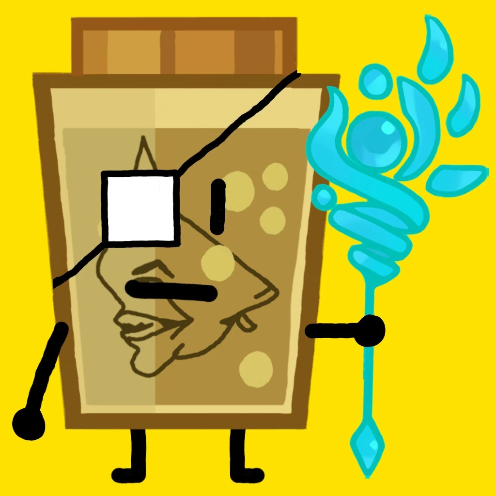 Mini golden grangriss in a golden jar | Courageous crazy camp Wiki | Fandom