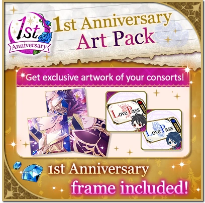 1st Anniversary Art Pack | Court of Darkness Wiki | Fandom