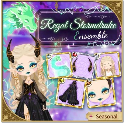 Regal Stormdrake Ensemble | Court of Darkness Wiki | Fandom