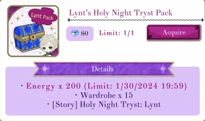 Holy Night Tryst Story Pack 2022 | Court of Darkness Wiki | Fandom