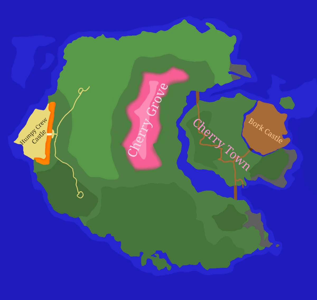 Cherry Island (Season 1 Archipelago) | Cow Town Wiki | Fandom