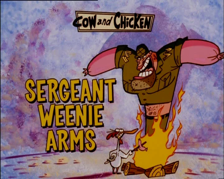 Sergeant Weenie Arms | Cow and Chicken Wiki | Fandom