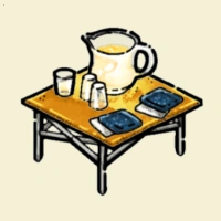 Lemonade table | Cozy Grove Wiki | Fandom