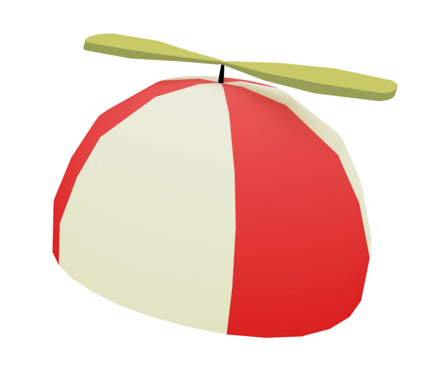 Red Propeller Cap | CP3D Official Wiki | Fandom