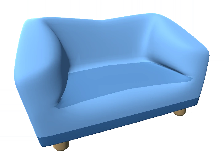 Blue Couch | CP3D Official Wiki | Fandom