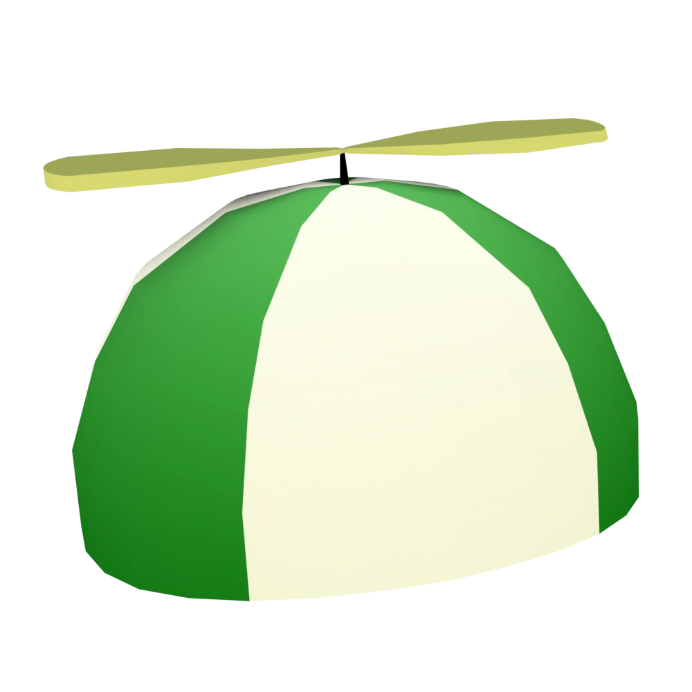 Green Propeller Cap | CP3D Official Wiki | Fandom