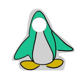 Mint Penguin Cutout | CP3D Official Wiki | Fandom