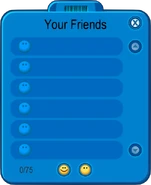 Buddy List | CP3D Official Wiki | Fandom