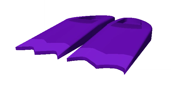 Purple Flippers | CP3D Official Wiki | Fandom