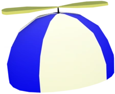Blue Propeller Cap | CP3D Official Wiki | Fandom