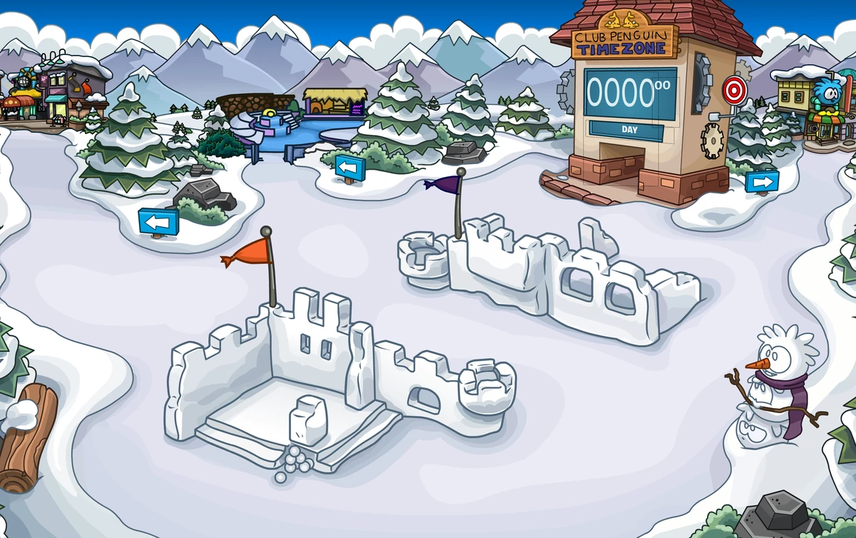 Snow Forts | Club Penguin Advanced Wiki | Fandom