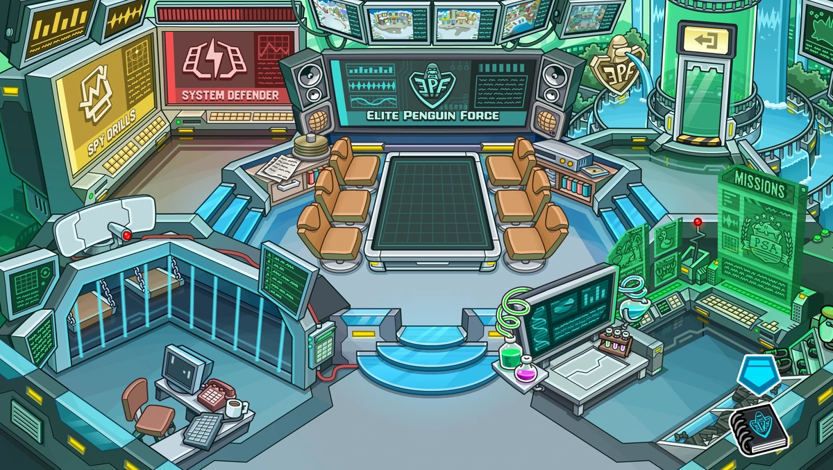 EPF Command Room | Club Penguin Advanced Wiki | Fandom