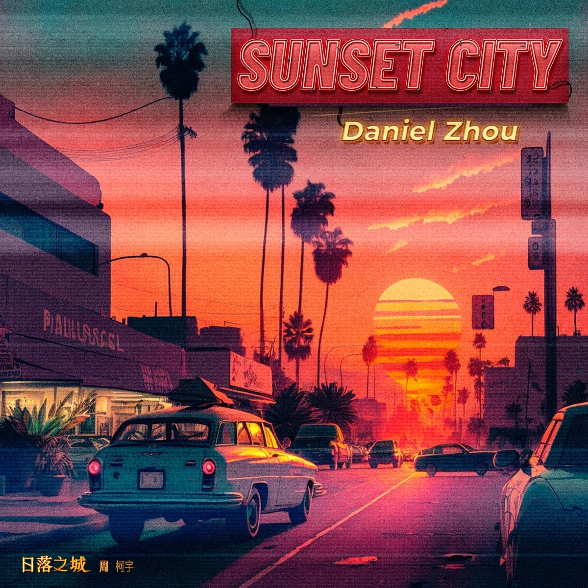 sunset city playlist